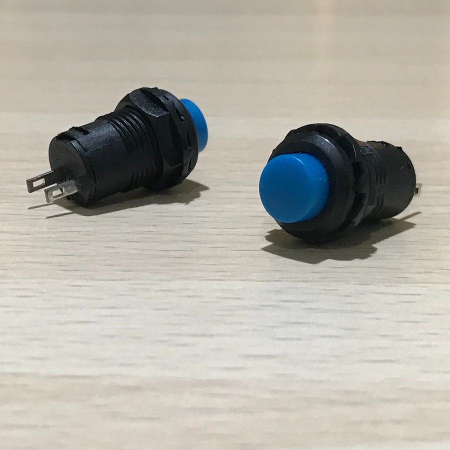 Jual SWITCH PUSH BUTTON SAKLAR ON 2 PIN BULAT 3A 125V 1.5A 250V DS-427 ...