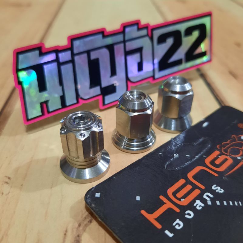 Jual mur head 12 topi m8 stainless CNC matte original heng Thailand ...