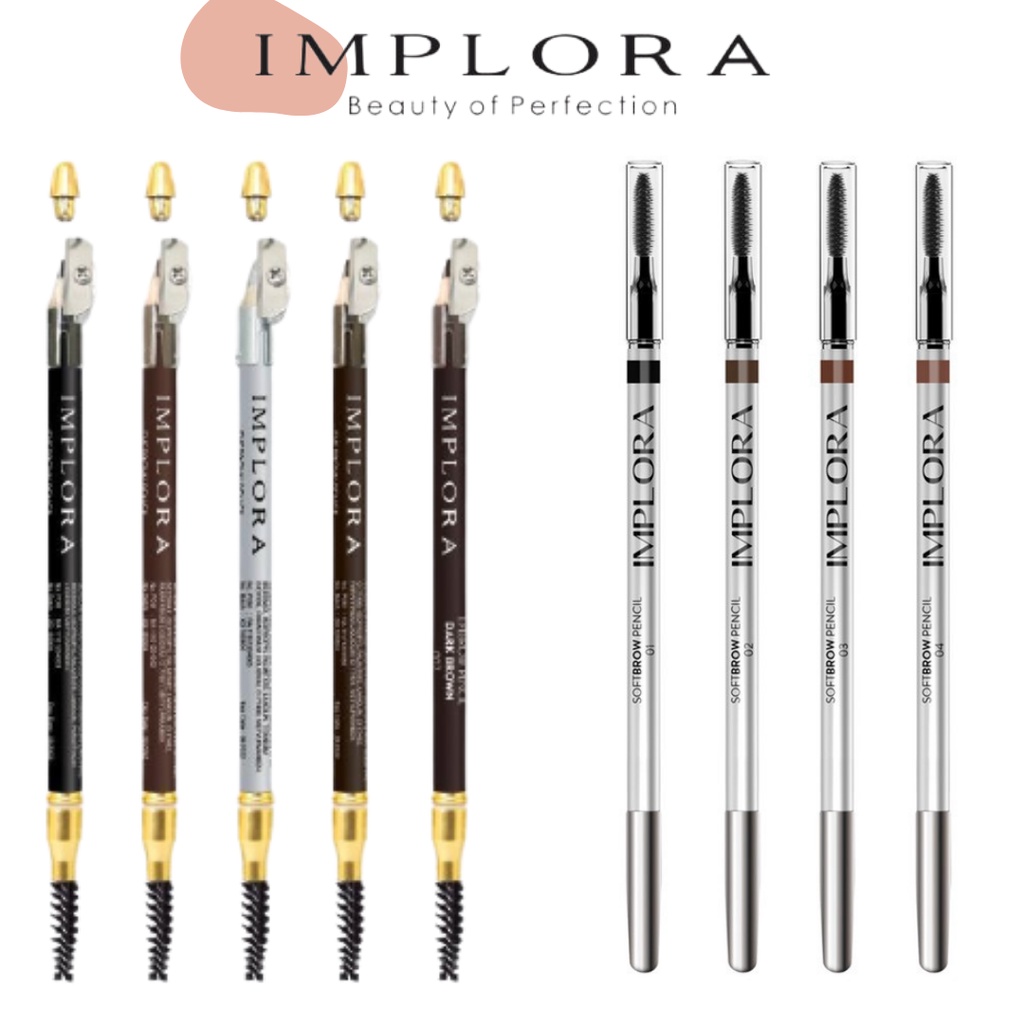 Jual IMPLORA EYEBROW PENCIL - PENSIL ALIS IMPLORA - CELAK | Shopee ...