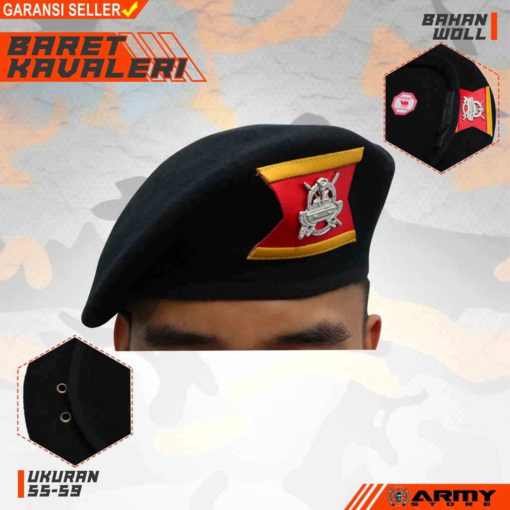 Jual Baret Kavaleri Satu Set | Shopee Indonesia