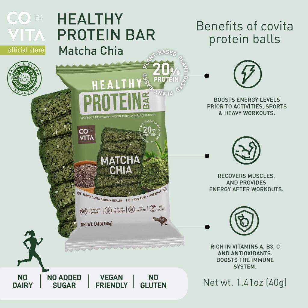 Jual COVITA BALI 1PCS + 1PCS Gratis - Covita Healthy Protein Bar ...