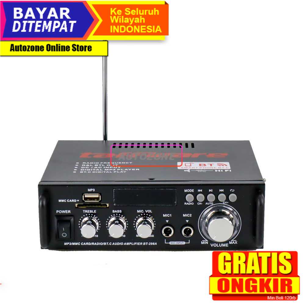 Jual Taffware Bluetooth EQ Audio Amplifier Home Theater FM 600W - BT ...