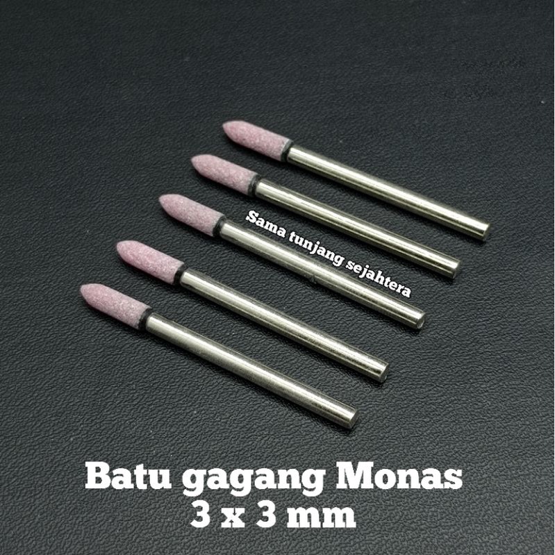 Jual BATU GAGANG OSCO MONAS 3 X 3 MM / MOUNTED STONE BATU GURINDA ...