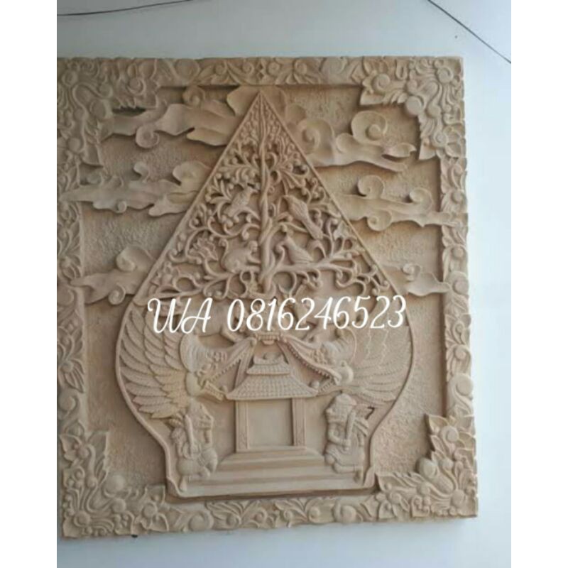 Jual relief batu alam kekayon batu ukiran paras jogja | Shopee Indonesia