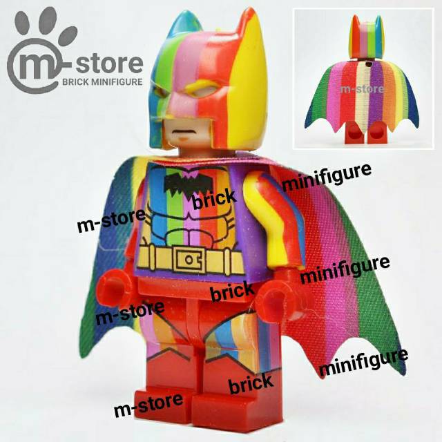 Jual lego rainbow batman minifigure | Shopee Indonesia