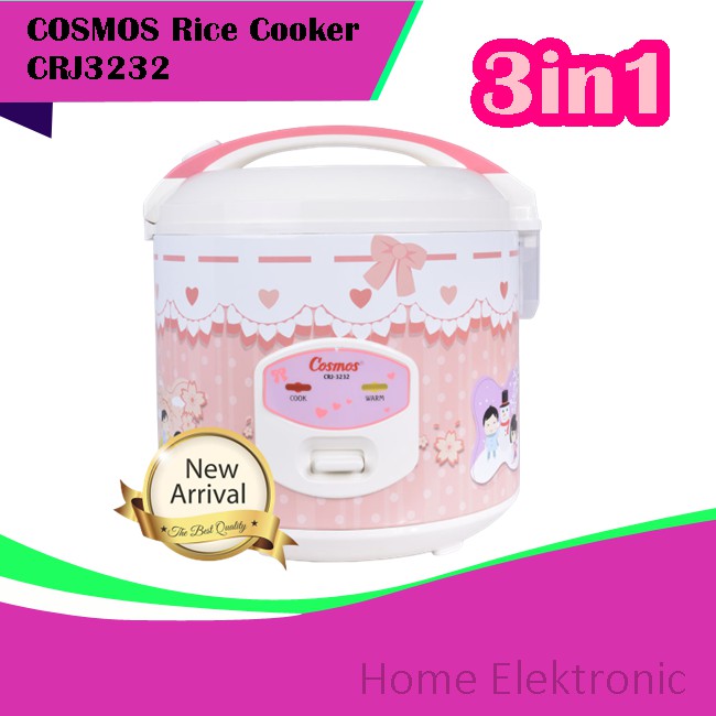 Jual Rice Cooker COSMOS Magic Com 3 in 1 - CRJ3232 / CRJ-3232 / CRJ ...
