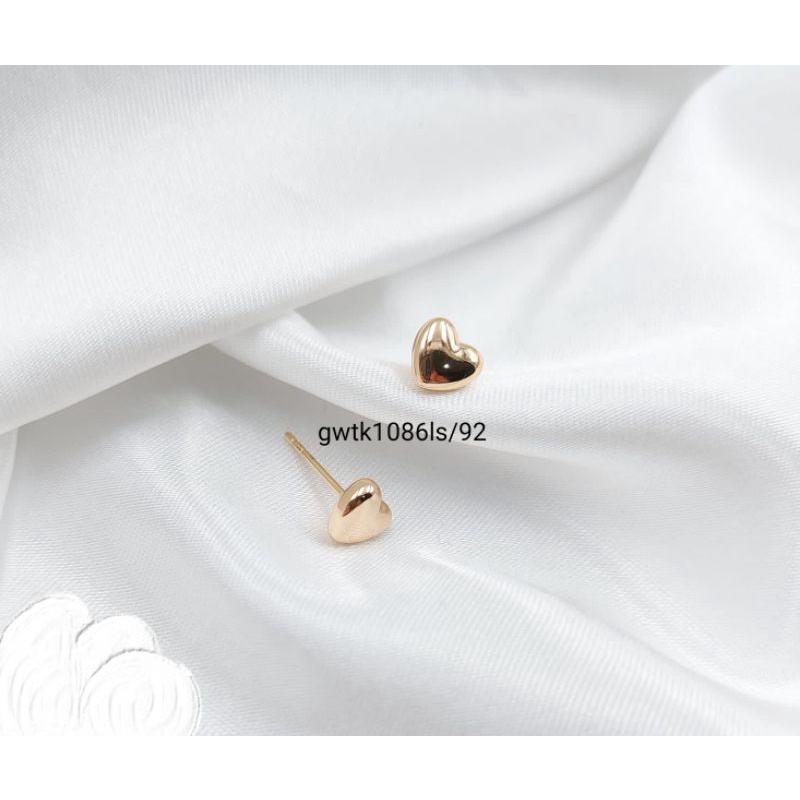 Jual Anting Tindik Xuping Asli Model Love Minimalis | Shopee Indonesia