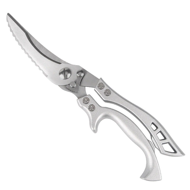Jual Gunting Dapur Chicken Duck Fish Bone Scissors - XC068 - Silver ...