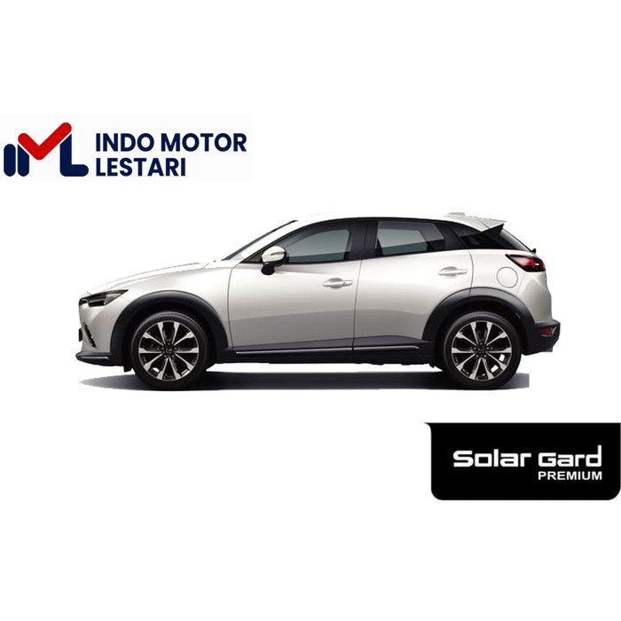 Jual Kaca Film Full Solar Gard Premium Black Phantom Mazda CX 3 ...
