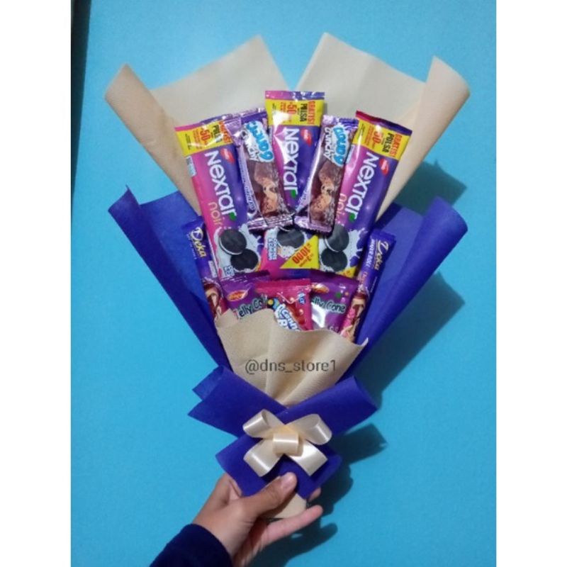 Jual Bucket snack serba ungu free kartu ucapan | Shopee Indonesia