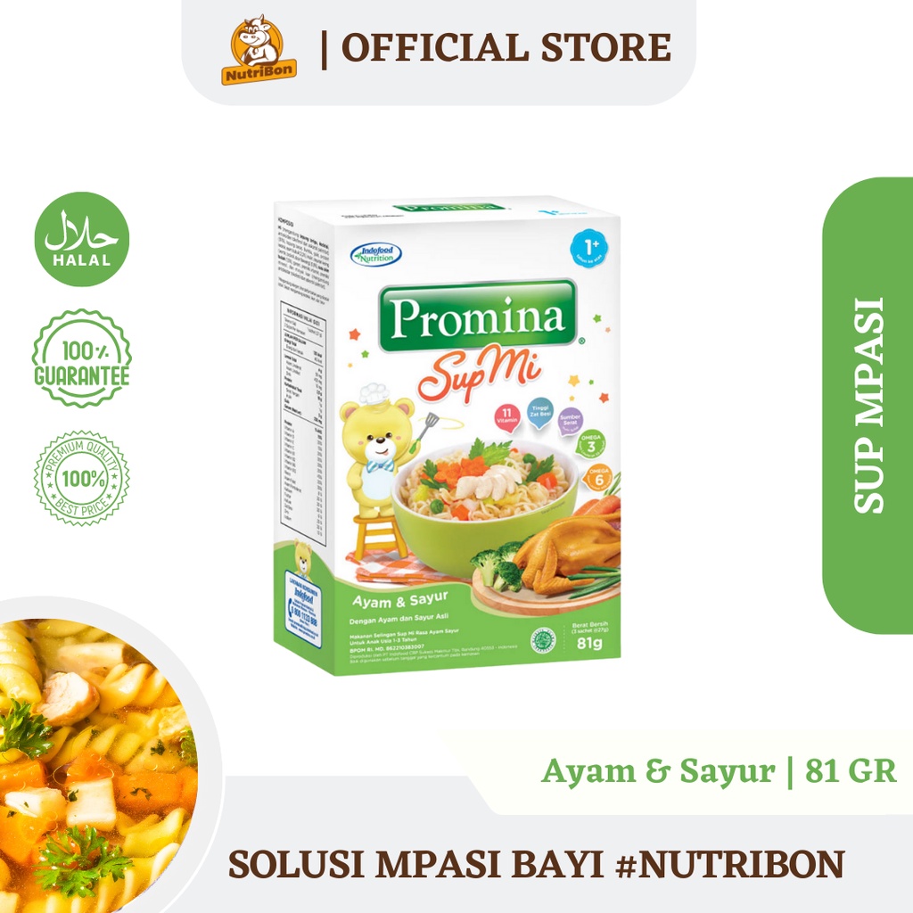 Jual MPASI Promina Sup Mi Ayam & Sayur 81g | Shopee Indonesia