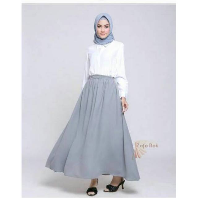 Jual ROK WOLLY GREY | Shopee Indonesia