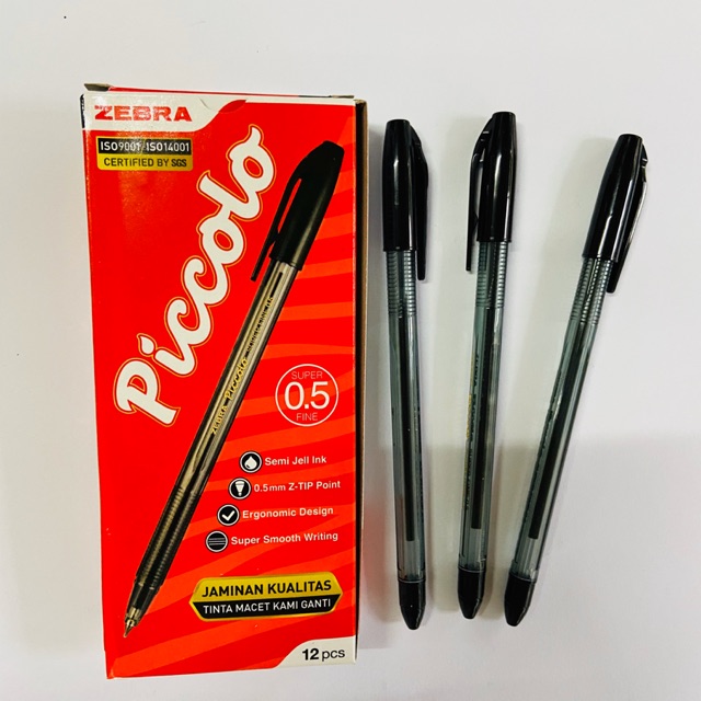 Jual Pulpen Piccolo ZEBRA Pen isi 1 lusin | Shopee Indonesia