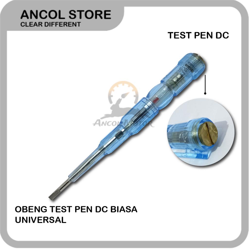 Jual Tespen DC Biasa Obeng Test Pen Listrik 6v 12v 24v | Shopee Indonesia