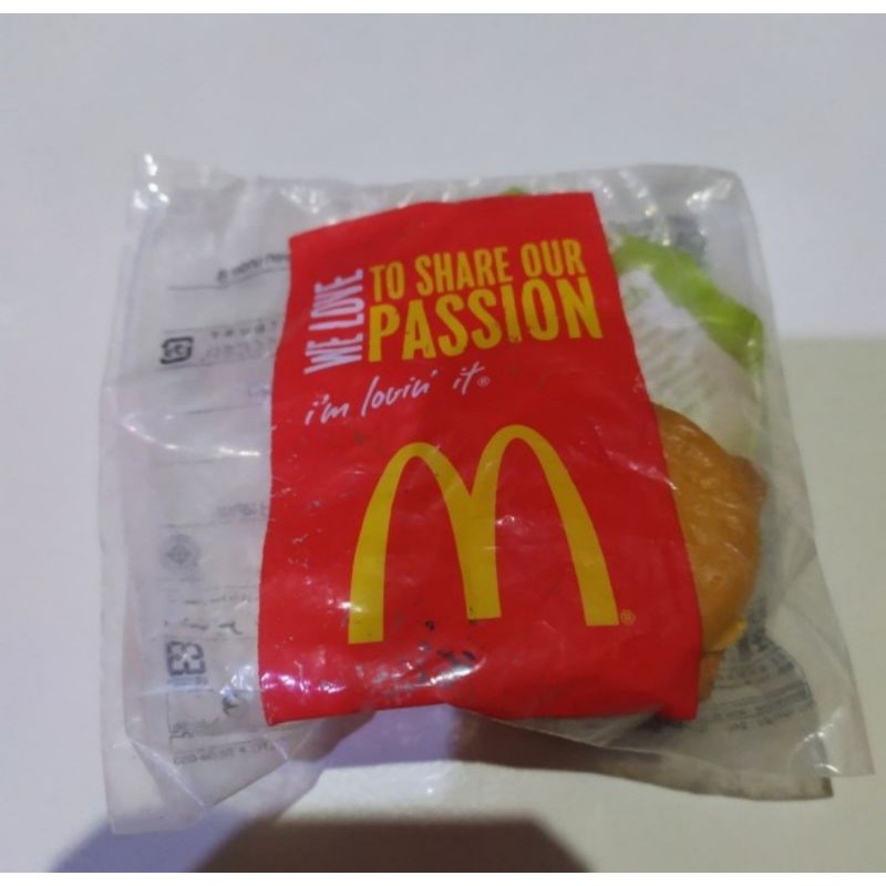 Jual Fillet O Fish Burger - Happy Meal Mc Donald Donalds | Shopee Indonesia