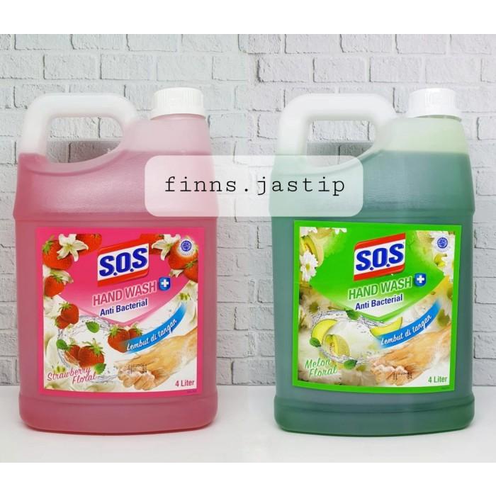 Jual Sos Hand Wash 4L / Sos Sabun Cuci Tangan 4L | Shopee Indonesia