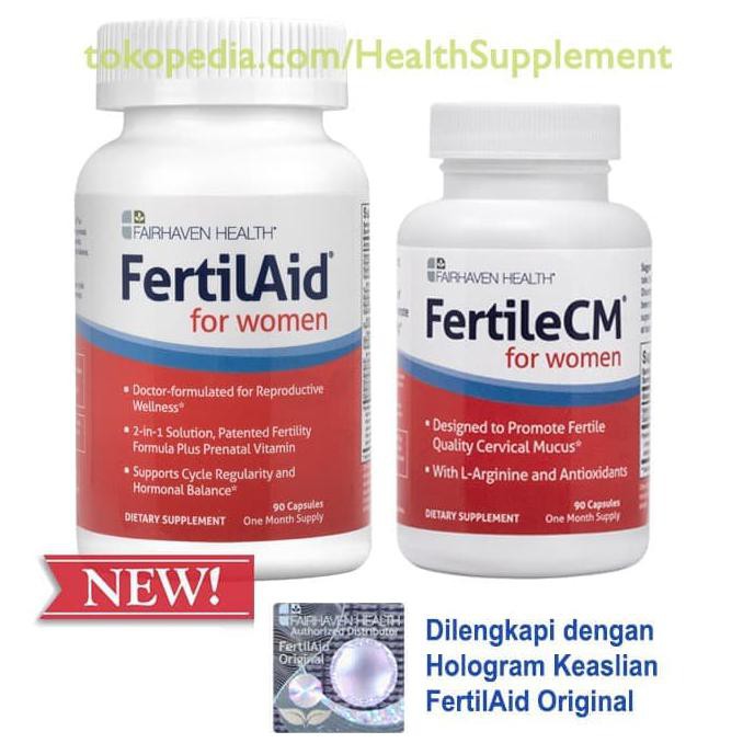 Jual PRODUK-KESEHATAN-WANITA- FERTILAID FOR WOMEN + FERTILECM ...