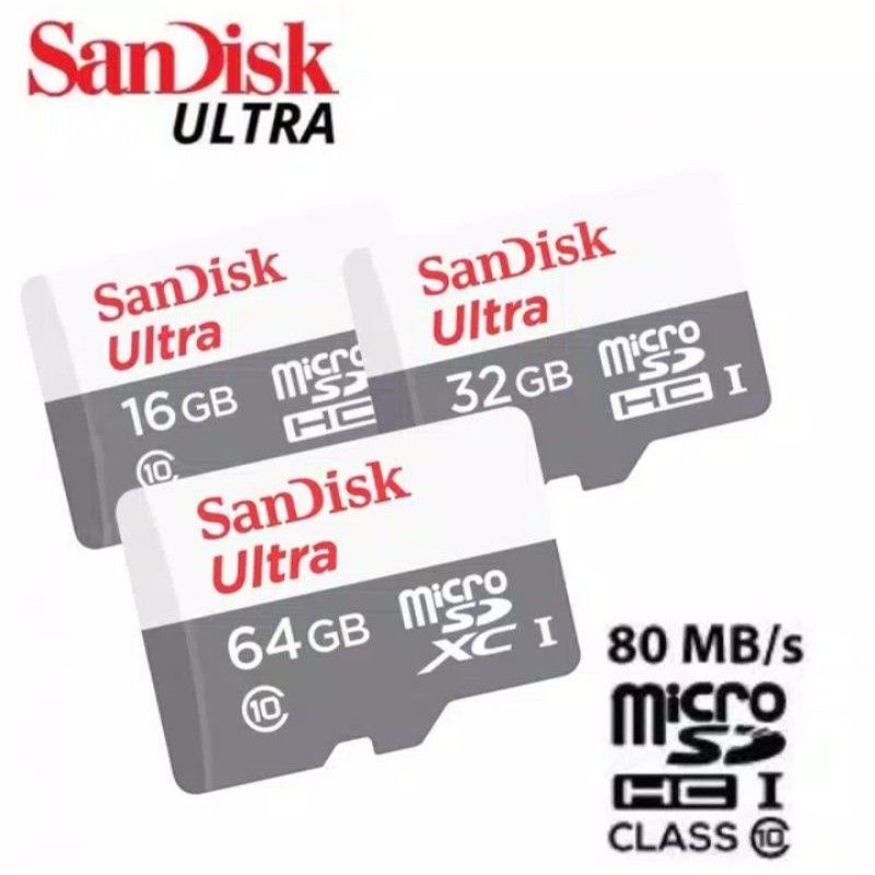 Jual Micro SD Sandisk Ultra Original | Shopee Indonesia