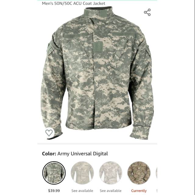 Jual Utility ACU (Army Combat Uniform) | Shopee Indonesia