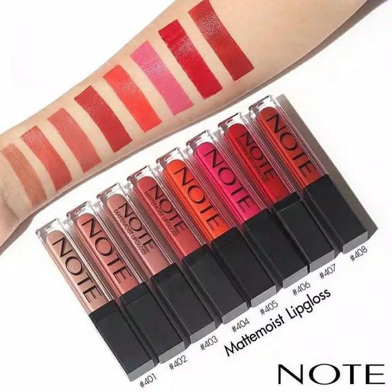 Jual Note Mattemoist Lipgloss | Shopee Indonesia