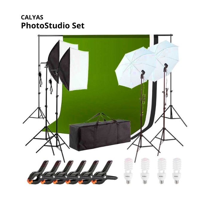 Jual Paket Lightning Studio Foto Day Lighting Kit Photo Studio with ...