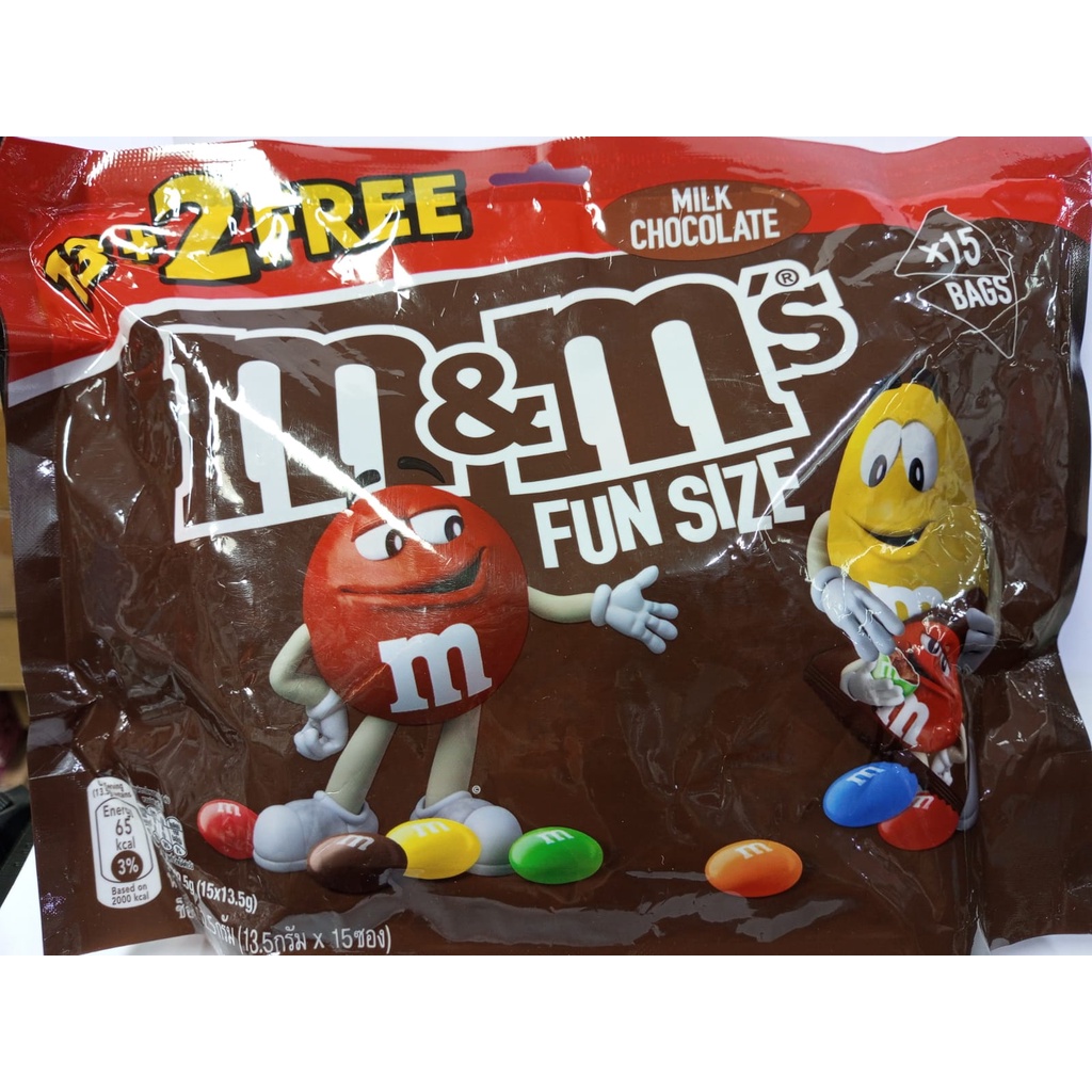 Jual Permen M&M's Funsize Milk Chocolate / Candy M&M's Milk 202,5g ...