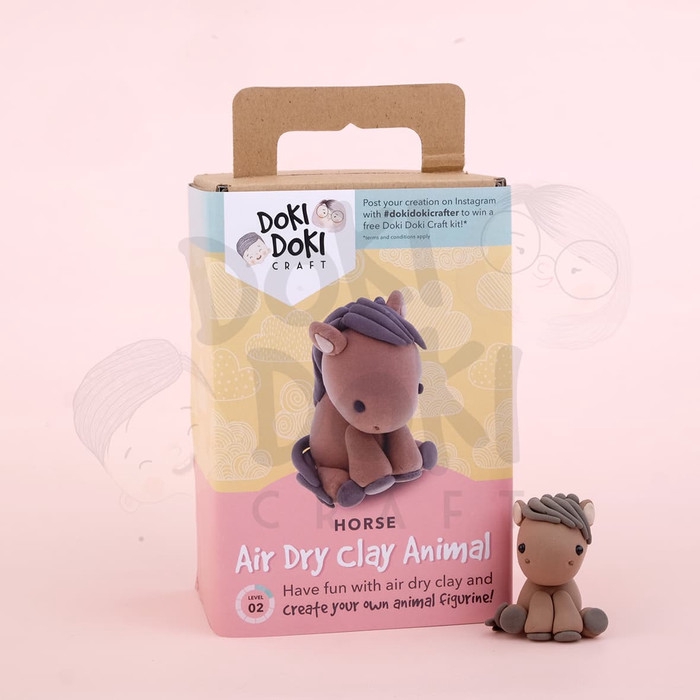 Jual Animal Clay Craft Kit - DIY - Horse / Kuda Kerajinan Tangan ...
