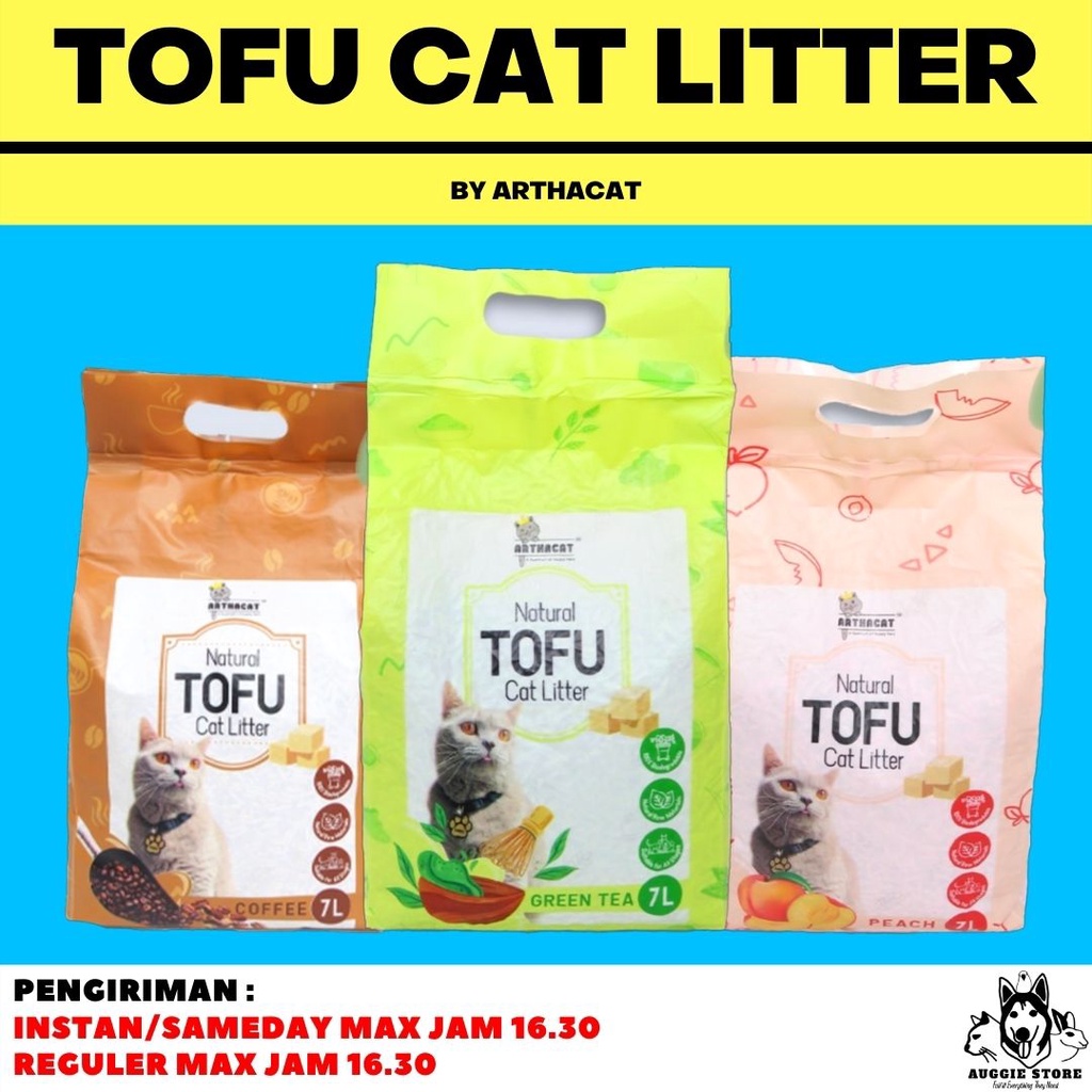 Jual Tofu Cat Litter / Pasir Gumpal Kucing / Pasir Kucing 7 Liter ...