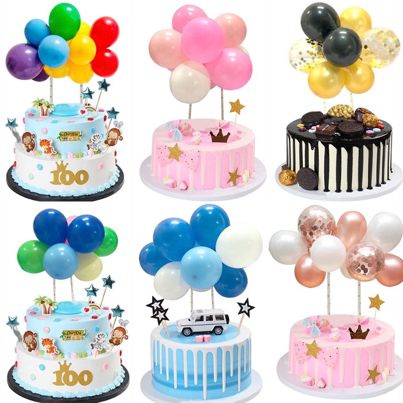Jual Topper Cake Balon Mini / Hiasan Kue Tart Ulang Tahun | Shopee ...