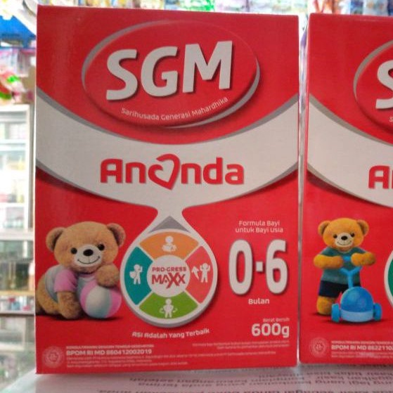 Jual SGM ananda 1 600gr (usia 0-6 bulan) | Shopee Indonesia