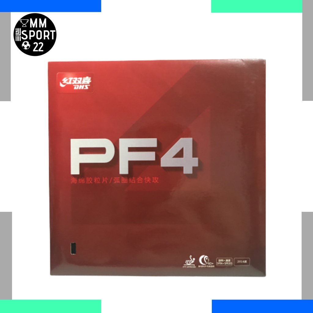 Jual DHS PF4 40+ Karet Rubber Bet Bat Pingpong Tenis Meja | Shopee Indonesia