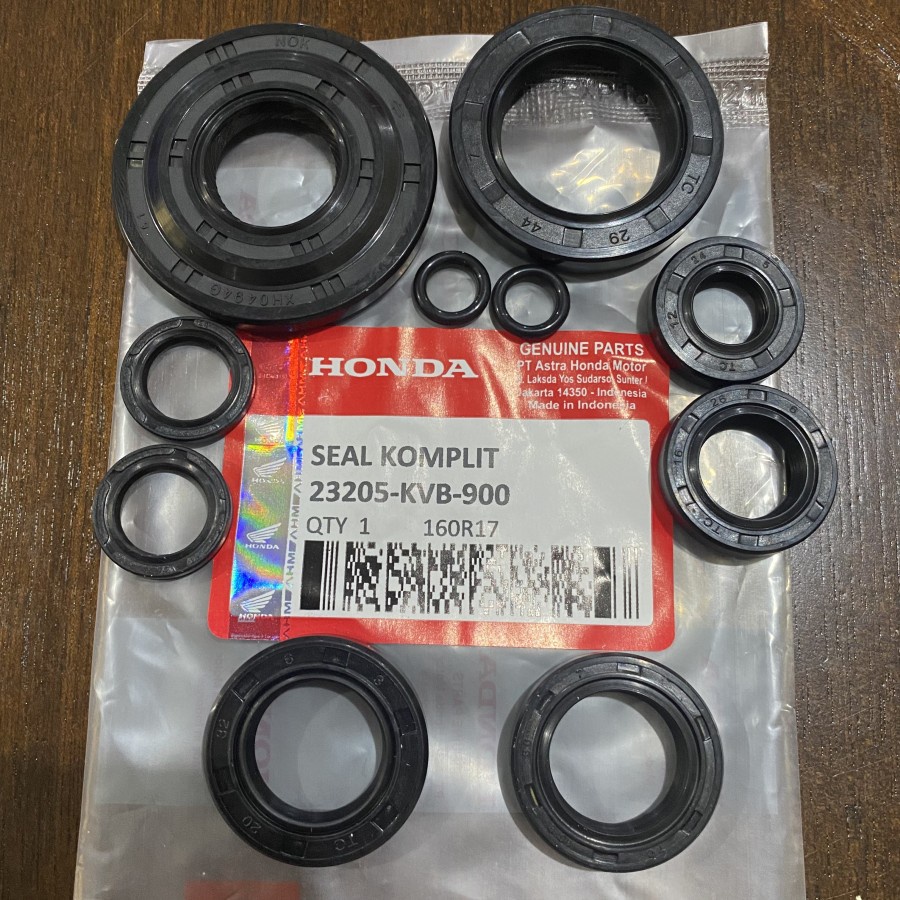 Jual KVB SEAL KOMPLIT MOTOR VARIO CBS CW KARBU 110 OLD LAMA TECHNO CVT OIL ASSY LENGKAP KIT AS ...
