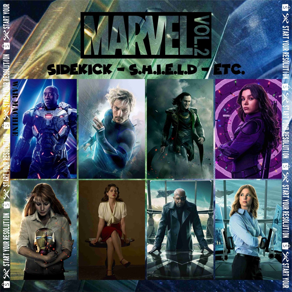 Jual Poster Film Marvel Vol.2 - Marvel Cinematic Universe - MCU / War ...