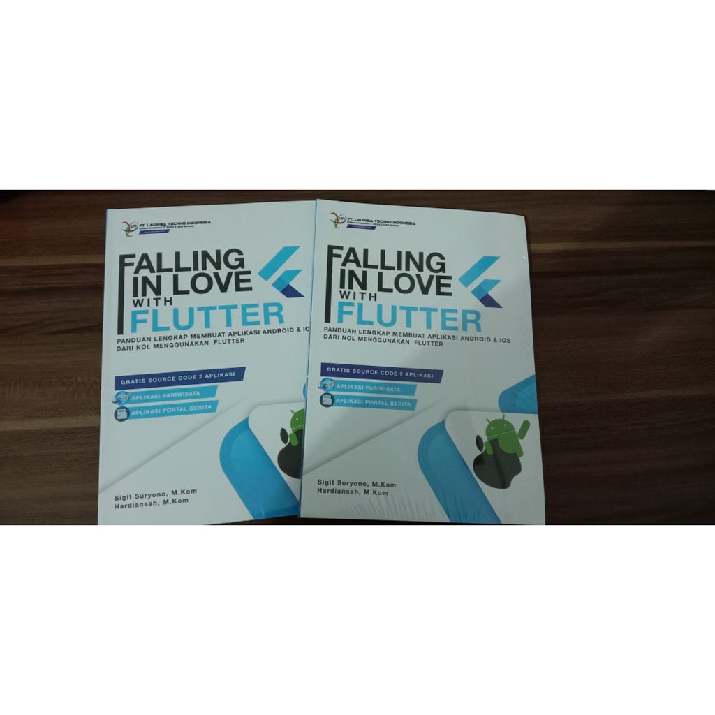 Jual Buku Panduan Membuat Aplikasi Android Flutter Dart Dari Nol