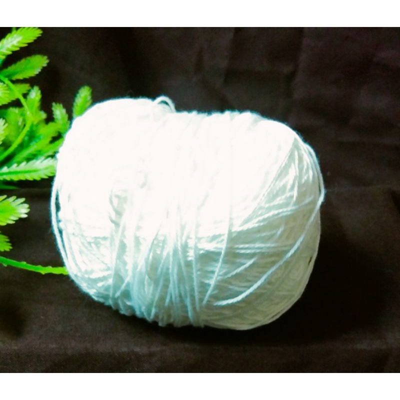 Jual Benang Jala Putih cocok untuk dasar weaving | Shopee Indonesia