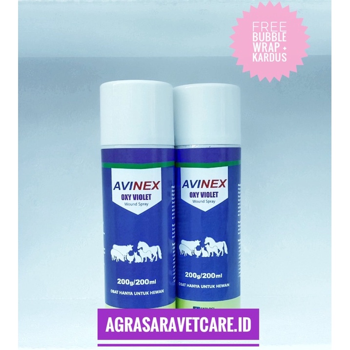 Jual AVINEX SPRAY 200 ml - obat antibiotik untuk luka ternak MIRIP ...