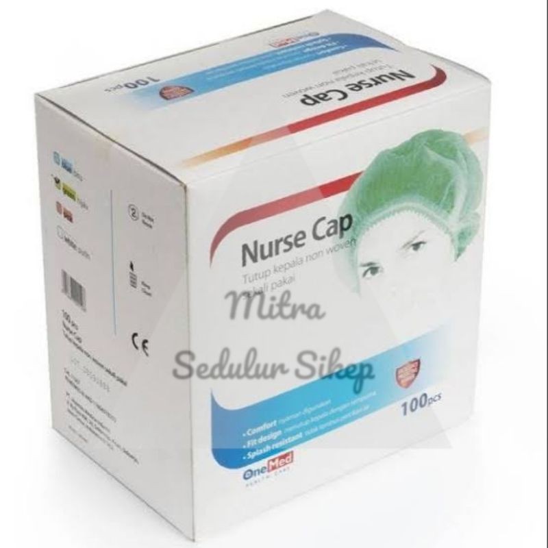 Jual Nurse Cap Onemed / Tutup Kepala Operasi Onemed | Shopee Indonesia