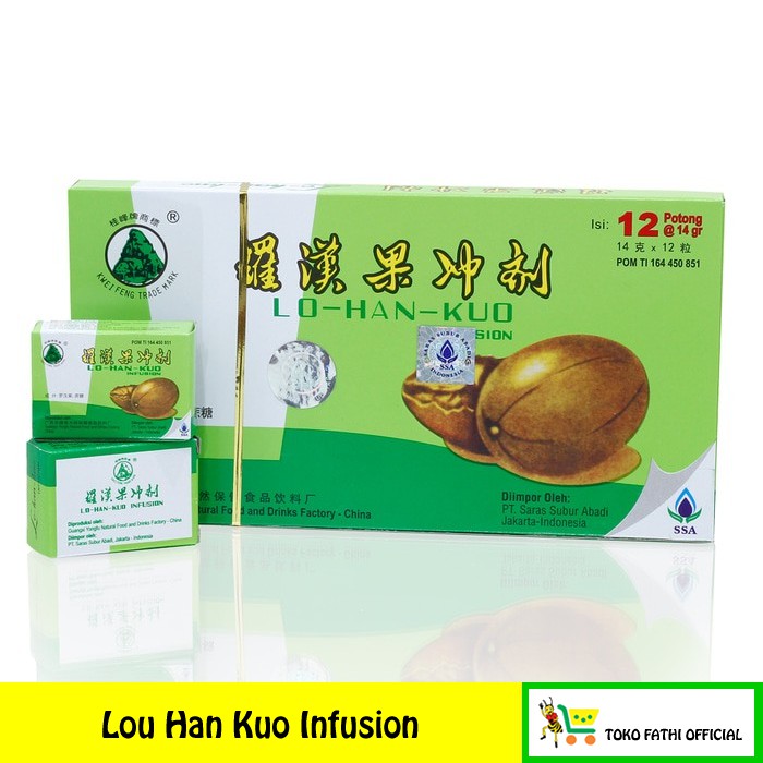Jual Lou Han Kuo Infusion (Obat Panas Dalam, Demam, dan Batuk) | Shopee ...