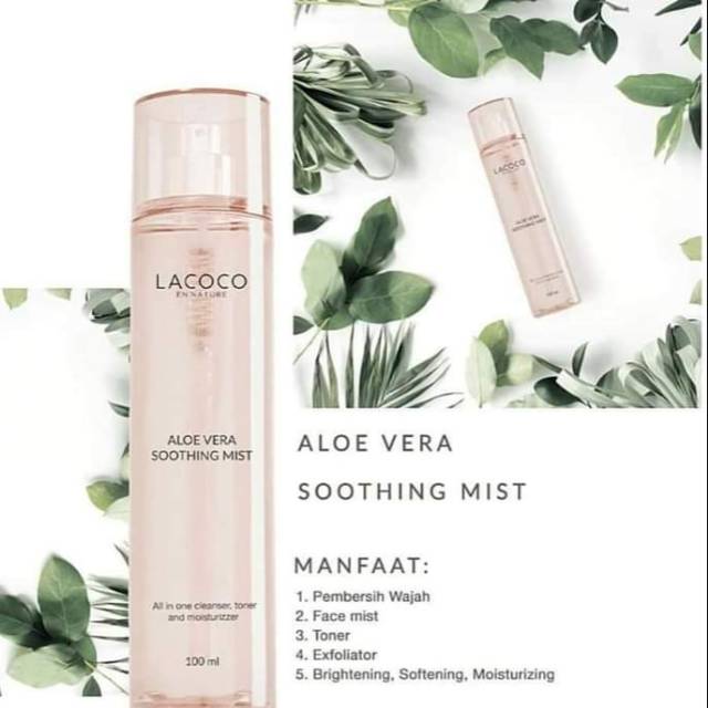 Jual LACOCO ALOE VERA SHOOTING MIST ORIGINAL PT. NASA Sbg Toner ...