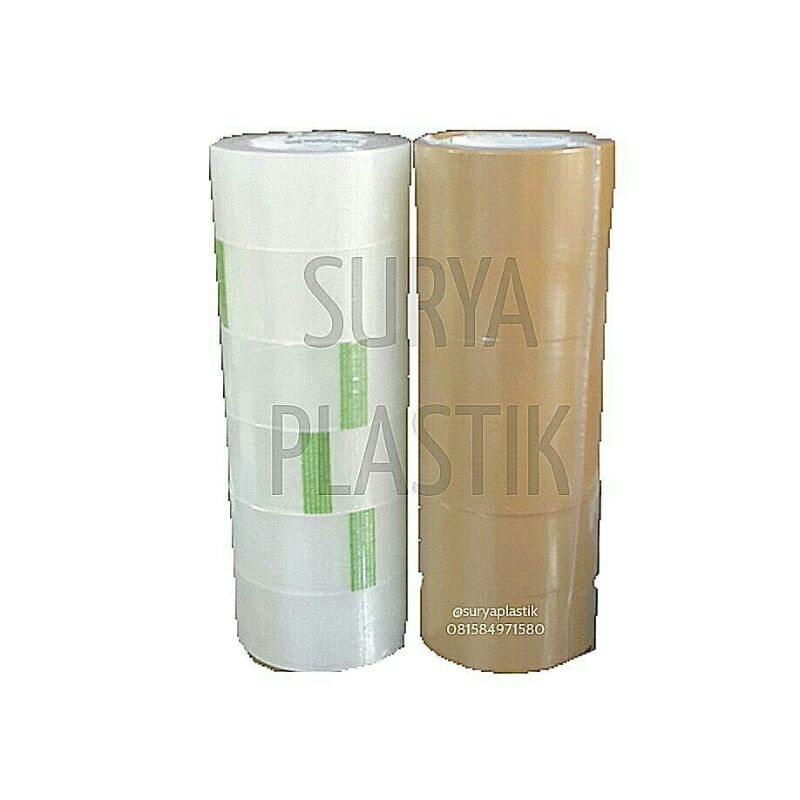 Jual Lakban Cokelat Lakban Bening Goldtape Hijau 72yard Lakban Murah ...