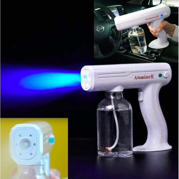 Jual Nano Sprayer Manual Atomizer Portable Disinfectant Gun 800ml ...