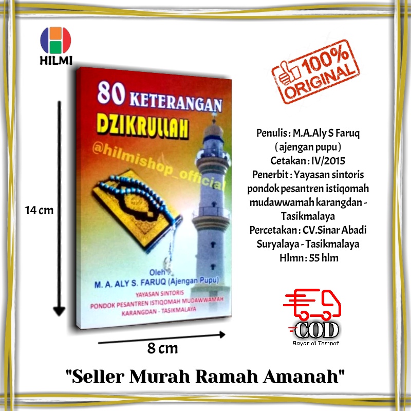 Jual 80 Keterangan Dzikrullah | Shopee Indonesia
