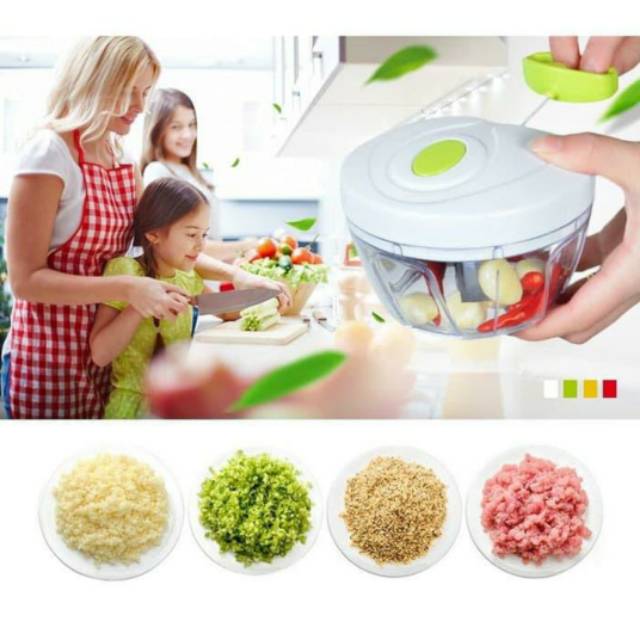 Jual D693 Speedy chopper SPIN CUTTER alat pemotong sayuran buah buahan ...