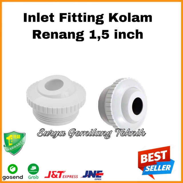 Jual Inlet fitting kolam renang aksesoris alat kolam renang berkualitas ...