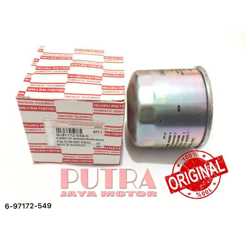Jual FILTER SOLAR FUEL FILTER PANTHER /ELF NKR71 EURO 2 NMR71 ATAS ...