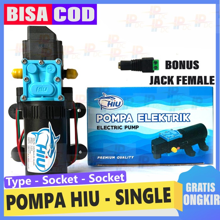 Jual Pompa Dc 12v Hiu 6.5 Bar 5Lpm / Dinamo Pompa Sprayer | Shopee ...