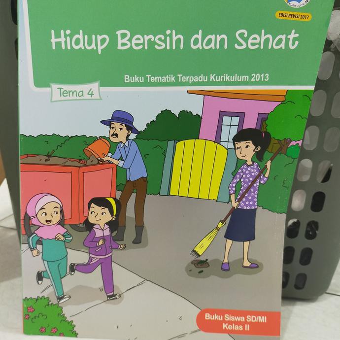 Jual Buku Tematik Sd Kelas 2 Tema 4 Hidup Bersih Dan Sehat Shopee