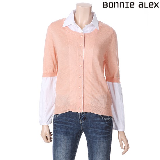 Jual Blouse Bonnie Alex Knit Dual Layered Import Korea | Shopee Indonesia