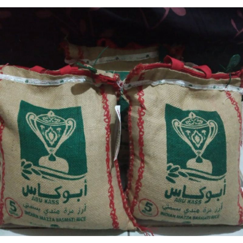 Jual beras arab basmati ABUKkAS 5kg | Shopee Indonesia