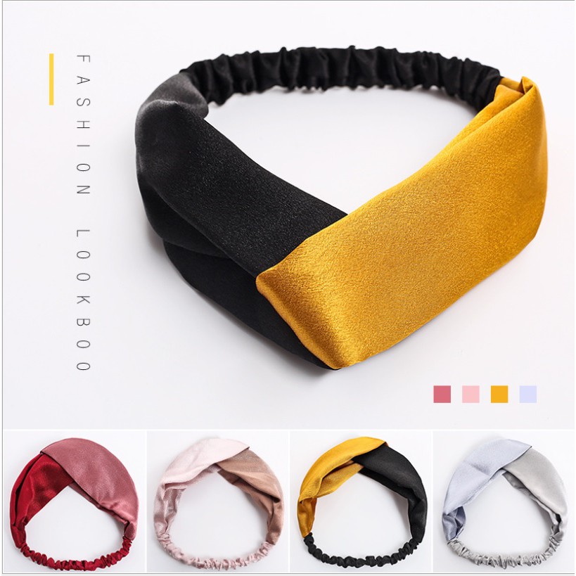 Jual Bandana bando kain remaja / dewasa dua warna | Shopee Indonesia